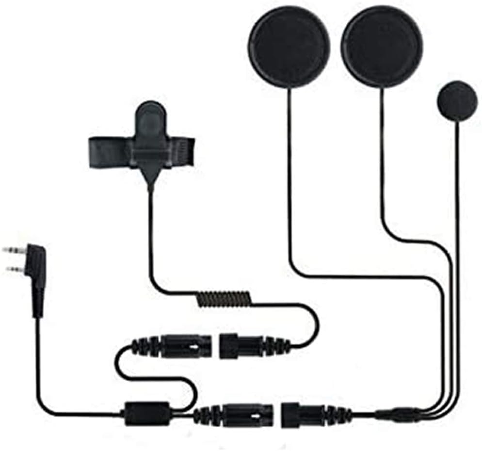 Hands-Free Communication: Motorcycle Helmet 2-PIN Headset – GearMustHave