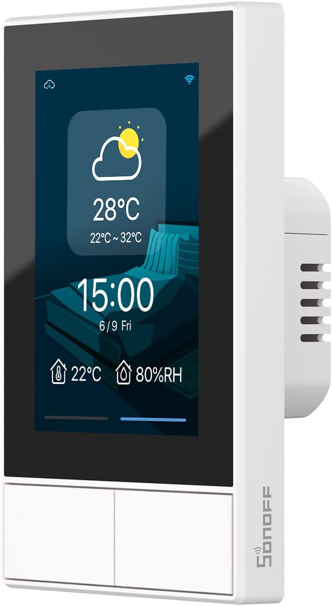 SONOFF Smart Switch: Dual Control, WiFi Touchscreen Panel – GearMustHave