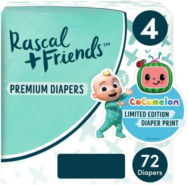 Ultra Absorbent Size 4 Diapers 72 Pack – GearMustHave