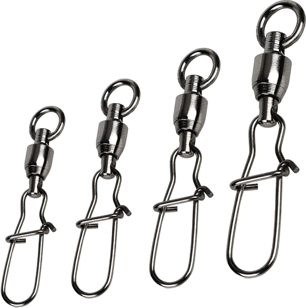 GERUITE Duo Lock Snap Swivels: Ultimate Rotation – GearMustHave