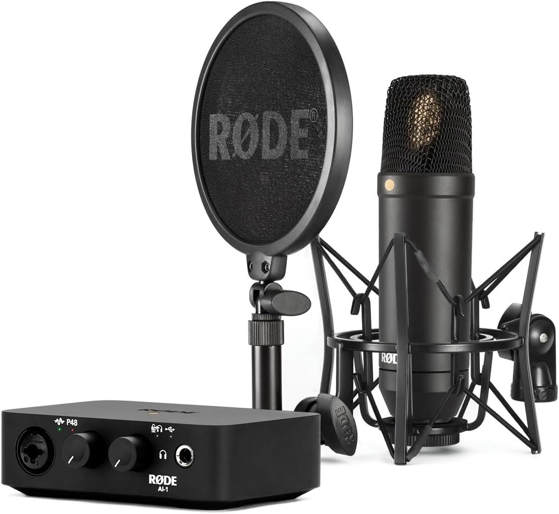 Crystal Clear Sound: Rode NT1 & Ai-1 Complete Studio Kit – GearMustHave