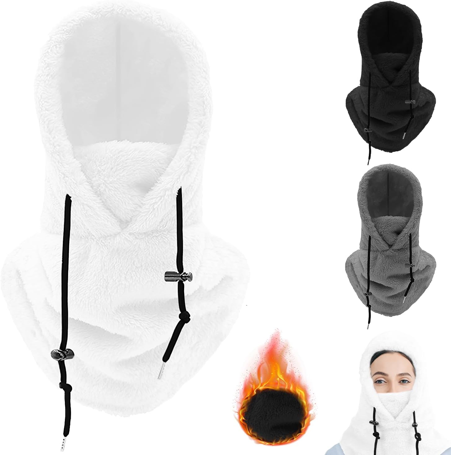 Sherpa Hood Ski Mask - Ultimate Cold Protection – GearMustHave