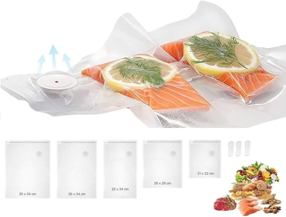 GENIEX Reusable Vacuum Seal Bags - Fresh Food, Less Waste – GearMustHave