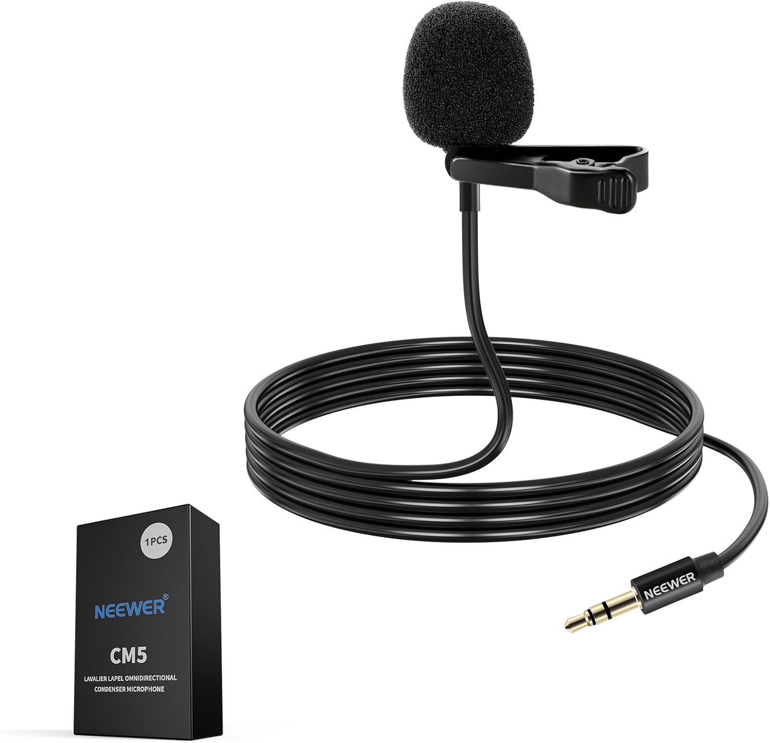 Neewer CM5 Lavalier Microphone - Seamless Live Streaming – GearMustHave