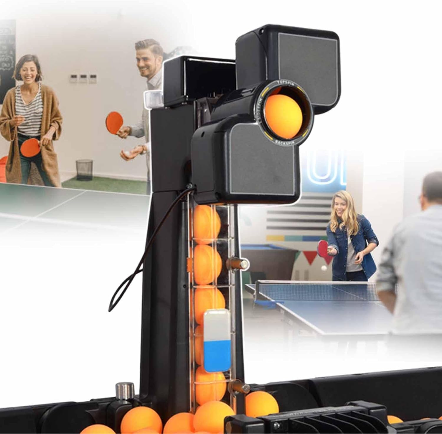 High-Speed Table Tennis Robot | 90 Balls/Min | Train Like a Pro ...