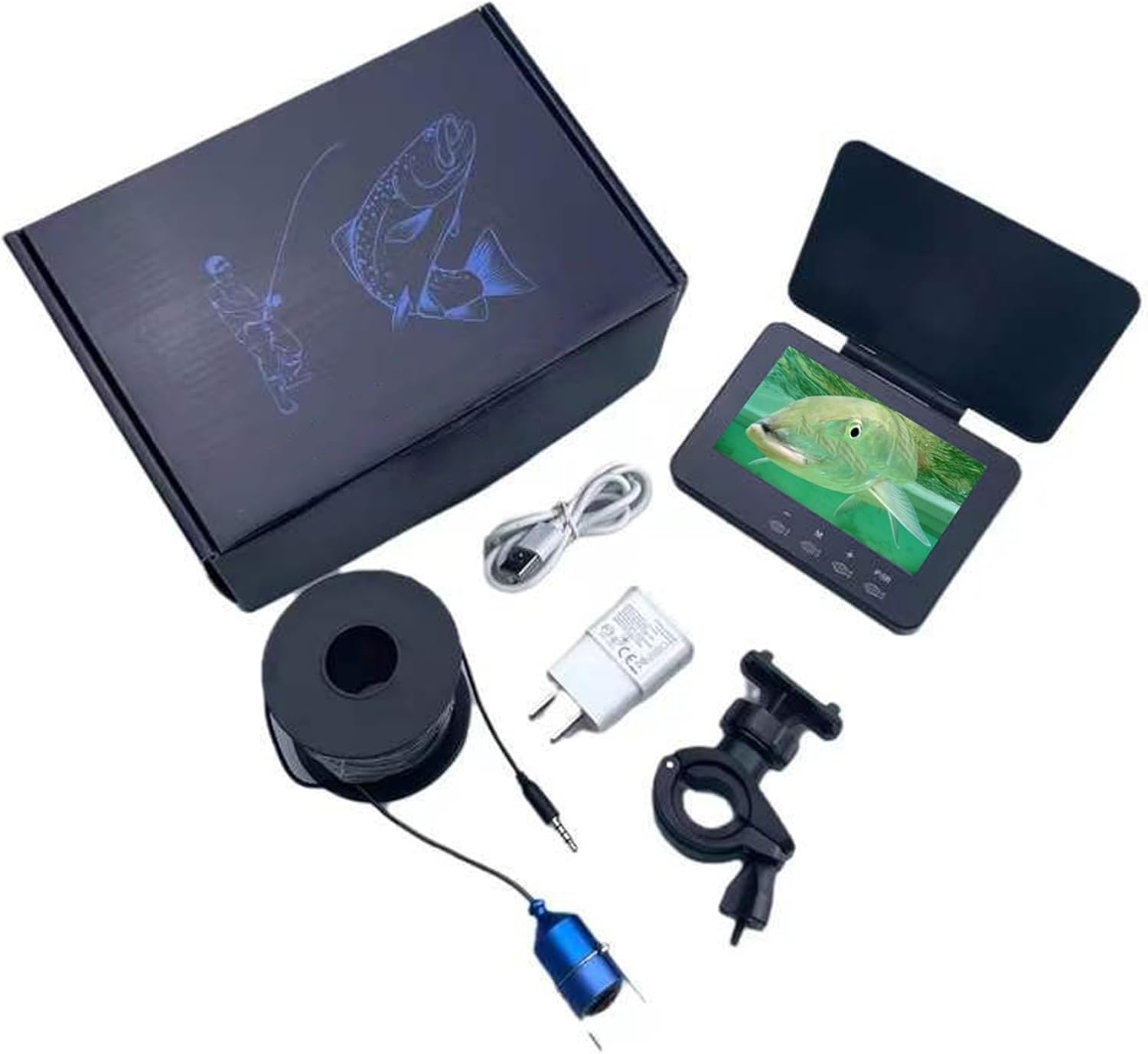 Portable Underwater Fish Finder Camera - Clear View, Easy Setup ...