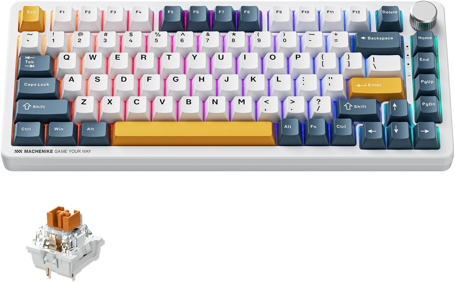 Machenike K600: Hot Swappable Wireless Gaming Keyboard – GearMustHave