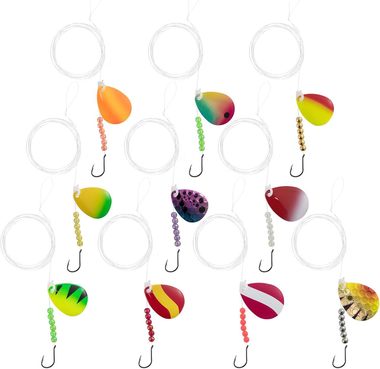 Dr. Fish Walleye Trolling Rigs Kit - 10 Pack – GearMustHave