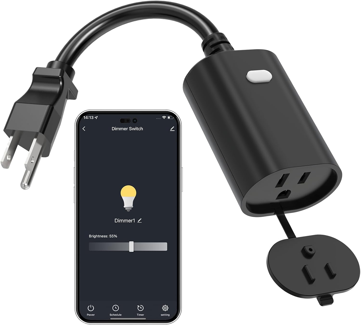 Eva's Light Dimmable WiFi Outdoor Plug – GearMustHave