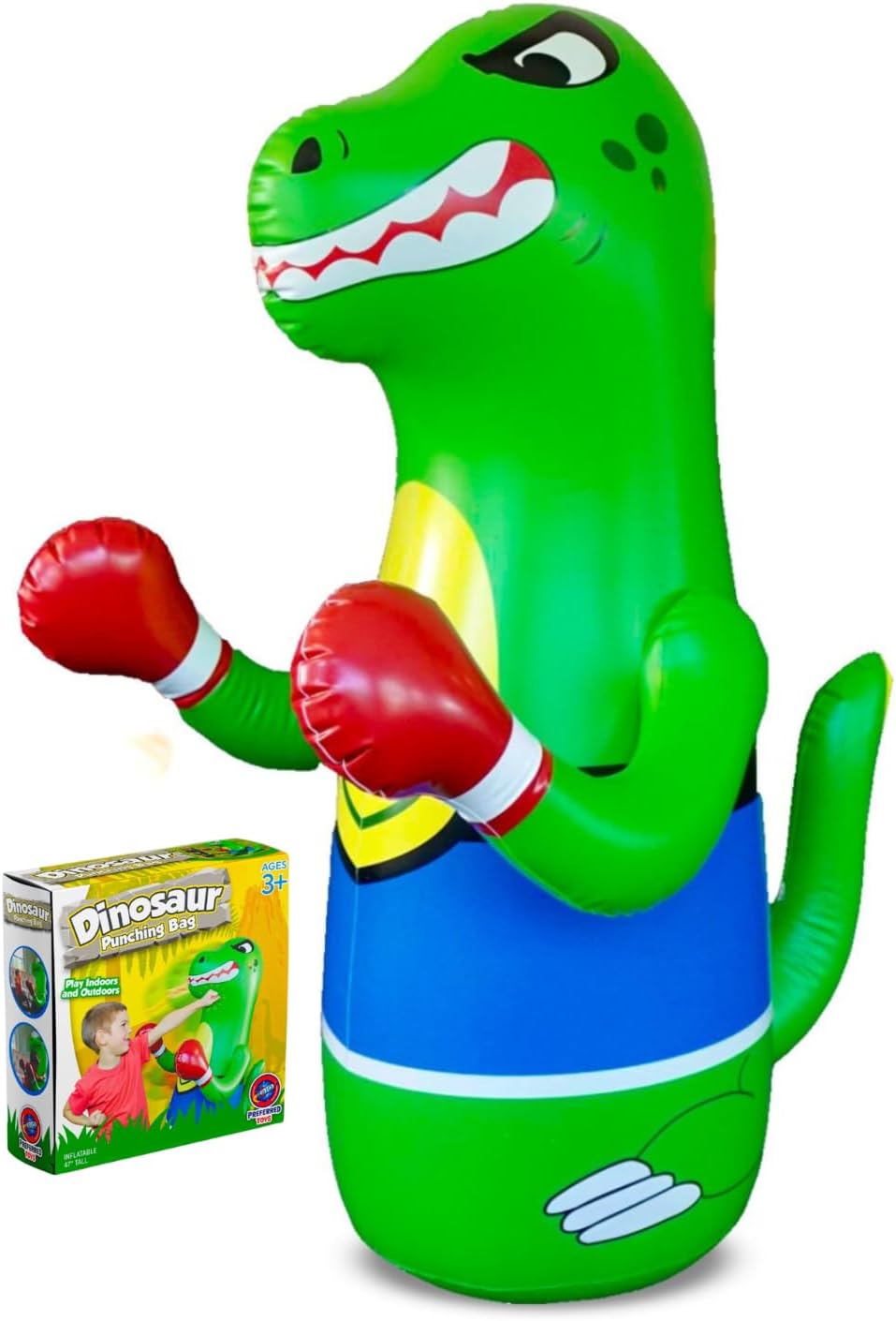 Inflatable Dinosaur Bop Bag - Instant Bounce Back Fun! – GearMustHave