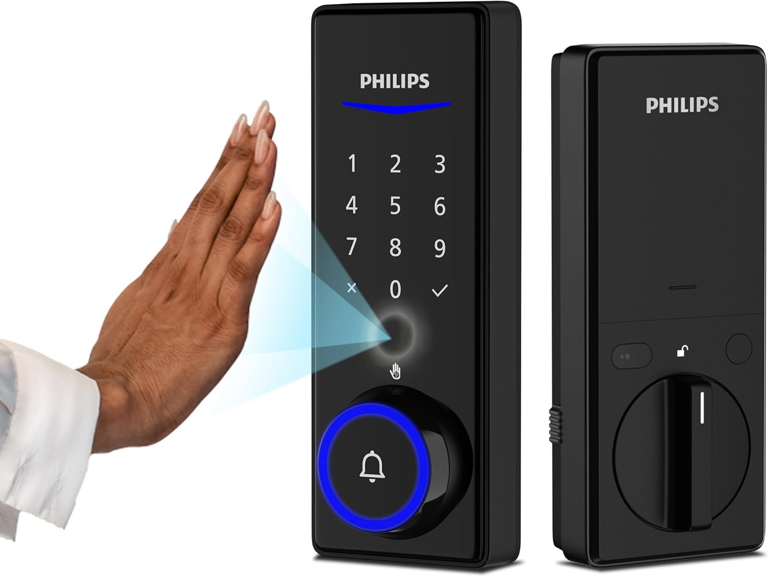 PHILIPS Palm Recognition Smart Lock: Keyless Entry & More – GearMustHave