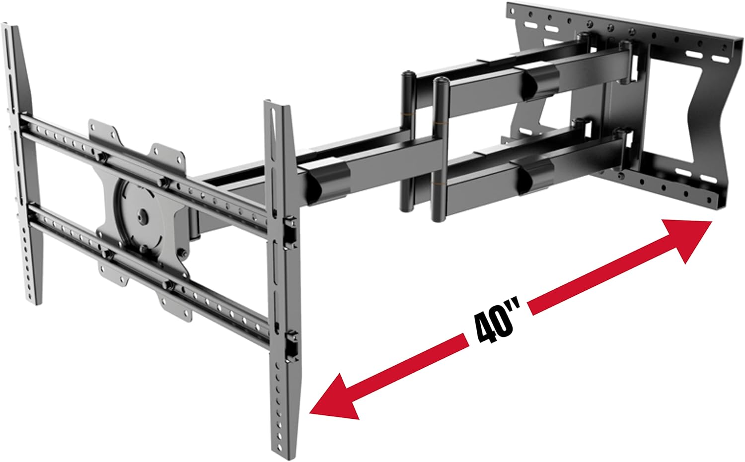 Physix 4100 Long Arm TV Wall Mount - 40 Extension – GearMustHave