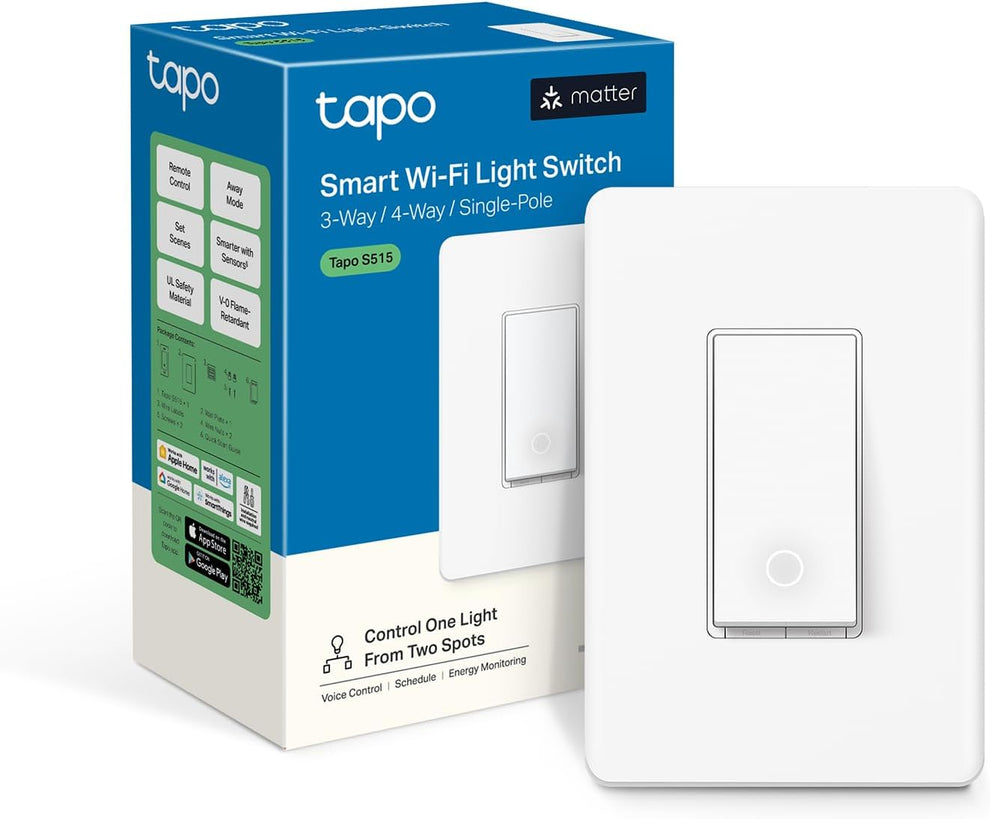 Ultimate Smart Switch: Energy Monitoring, Matter Compatible, Works wit ...
