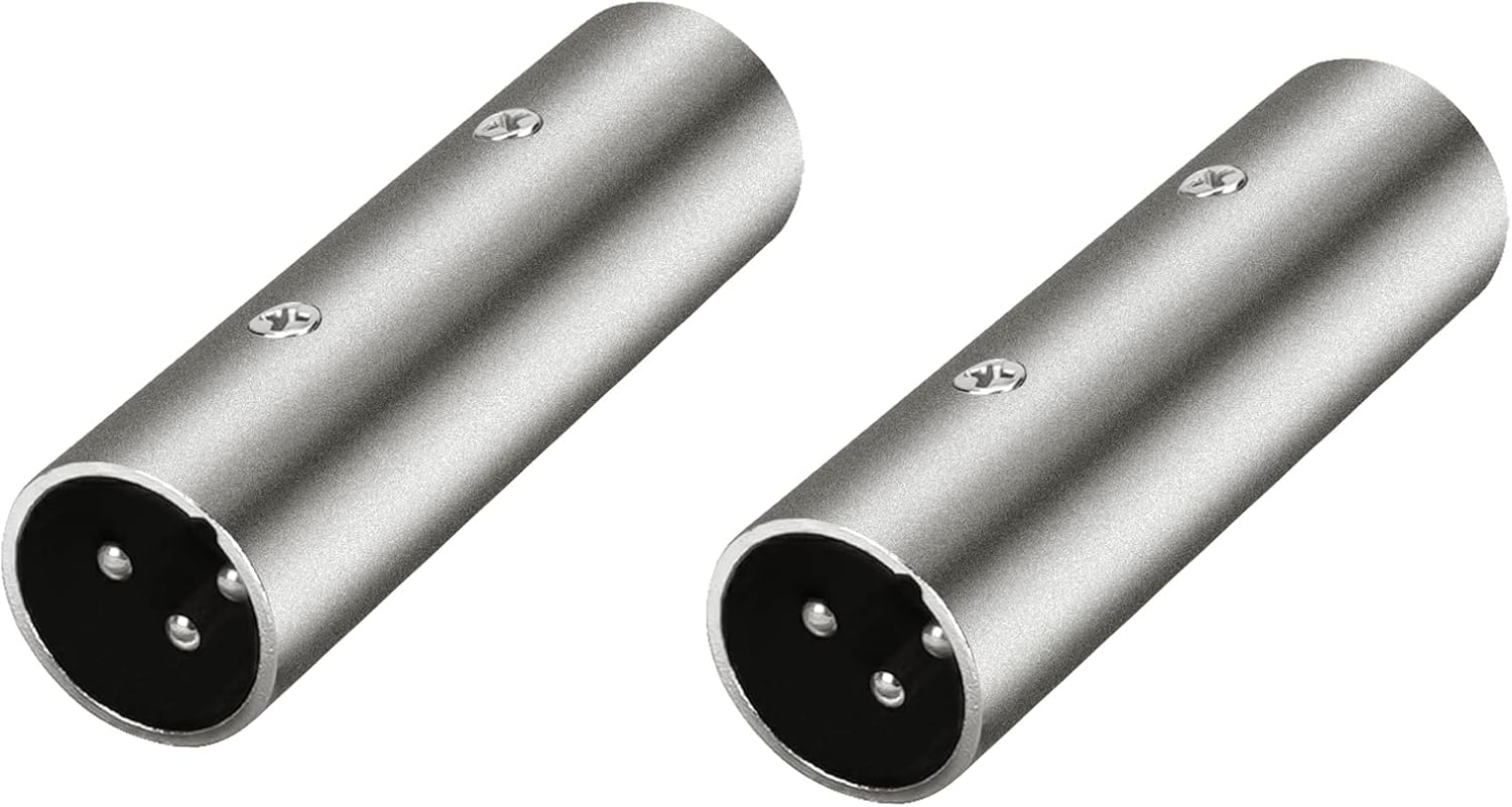 Premium XLR Mic Cable Adapters for Shure and Behringer - 2 Pack ...