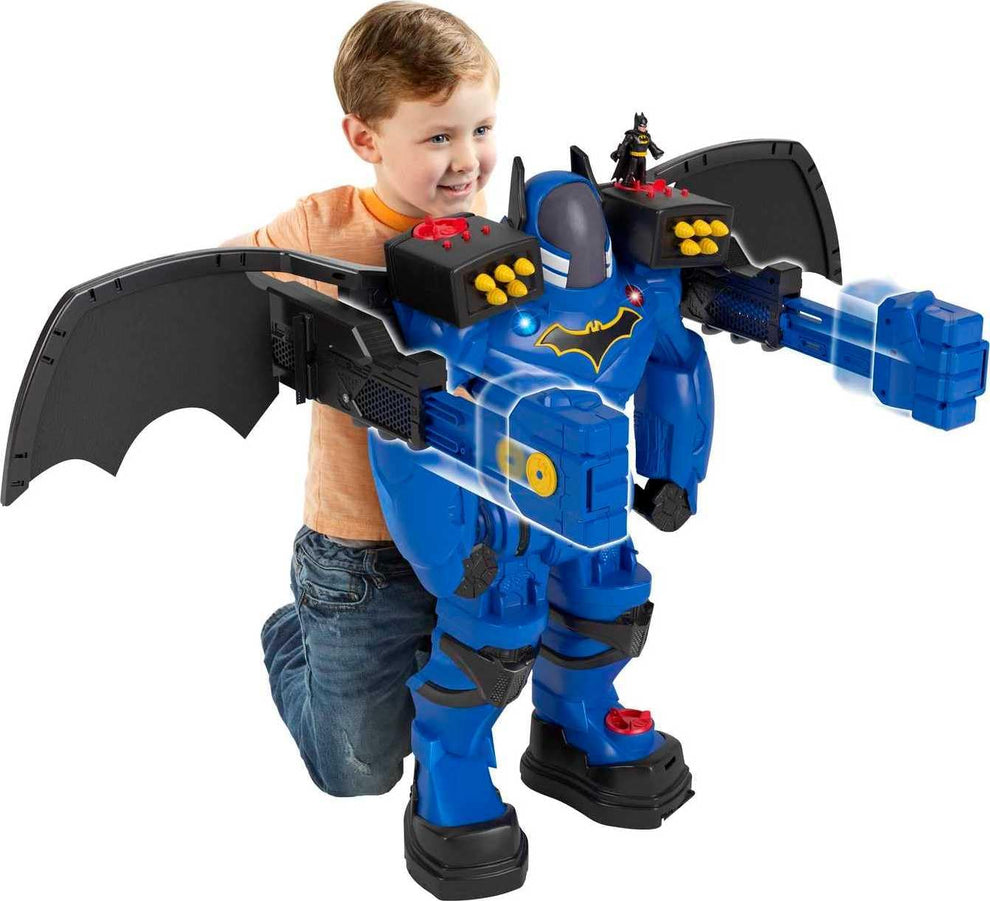 Batbot Xtreme Robot Playset: 30 Tall, Batman Figure Included ...