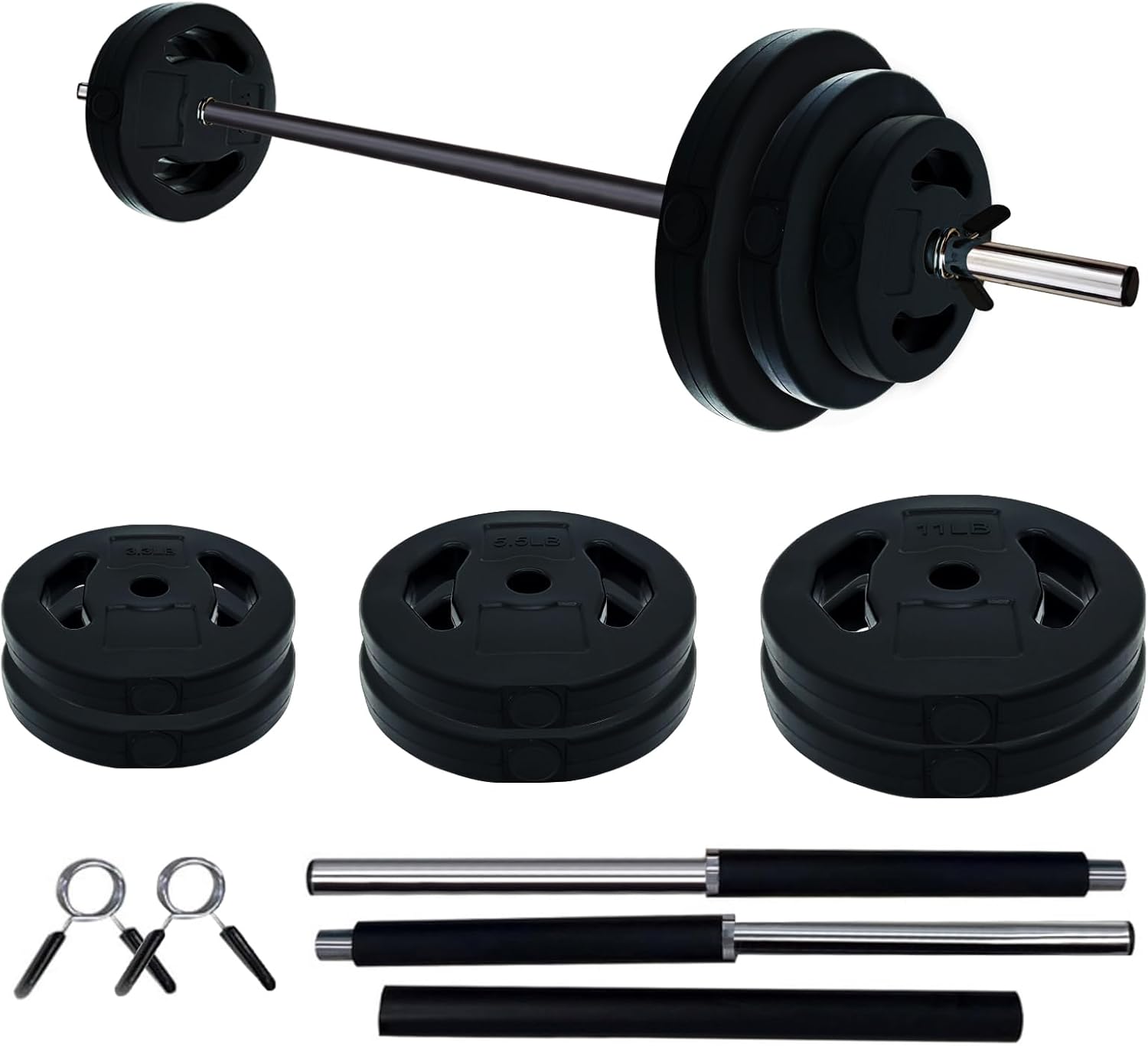 Total Flexibility: MegaChoice Adjustable Barbell Set – GearMustHave