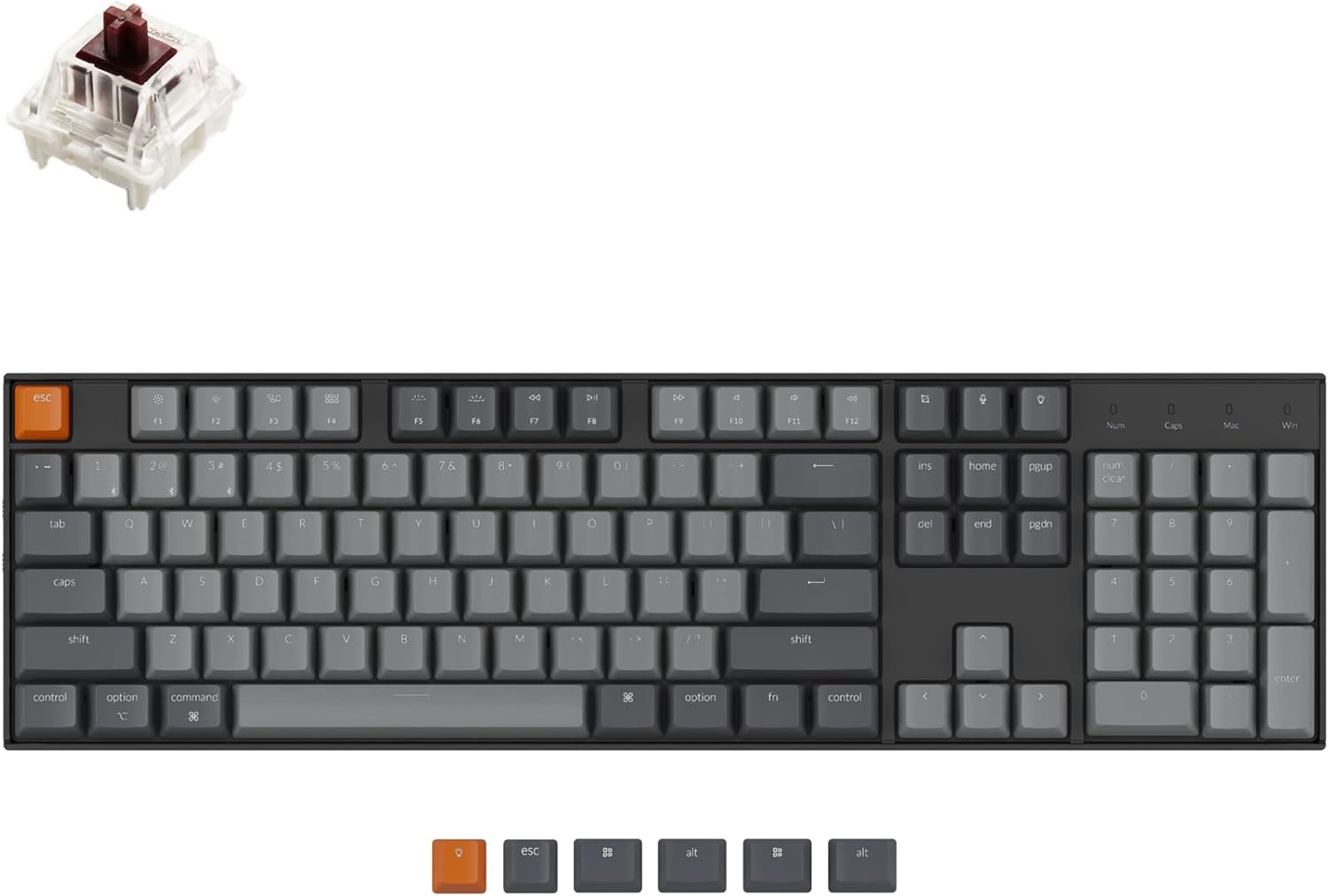 Keychron K10 Full Size Bluetooth Gaming Keyboard – GearMustHave