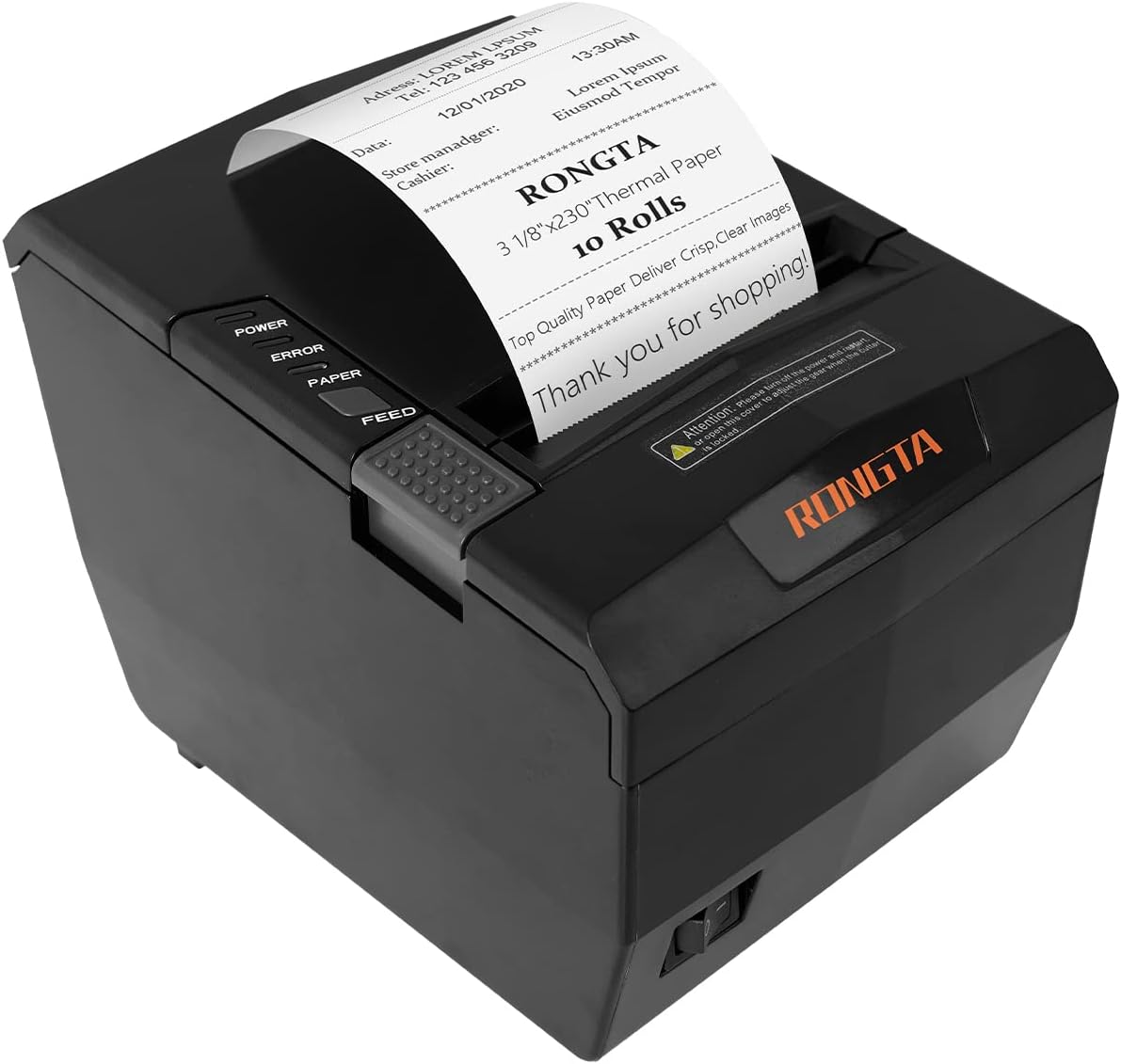 Rongta RP327-USE: 80mm Thermal POS Printer With Auto Cutter – GearMustHave