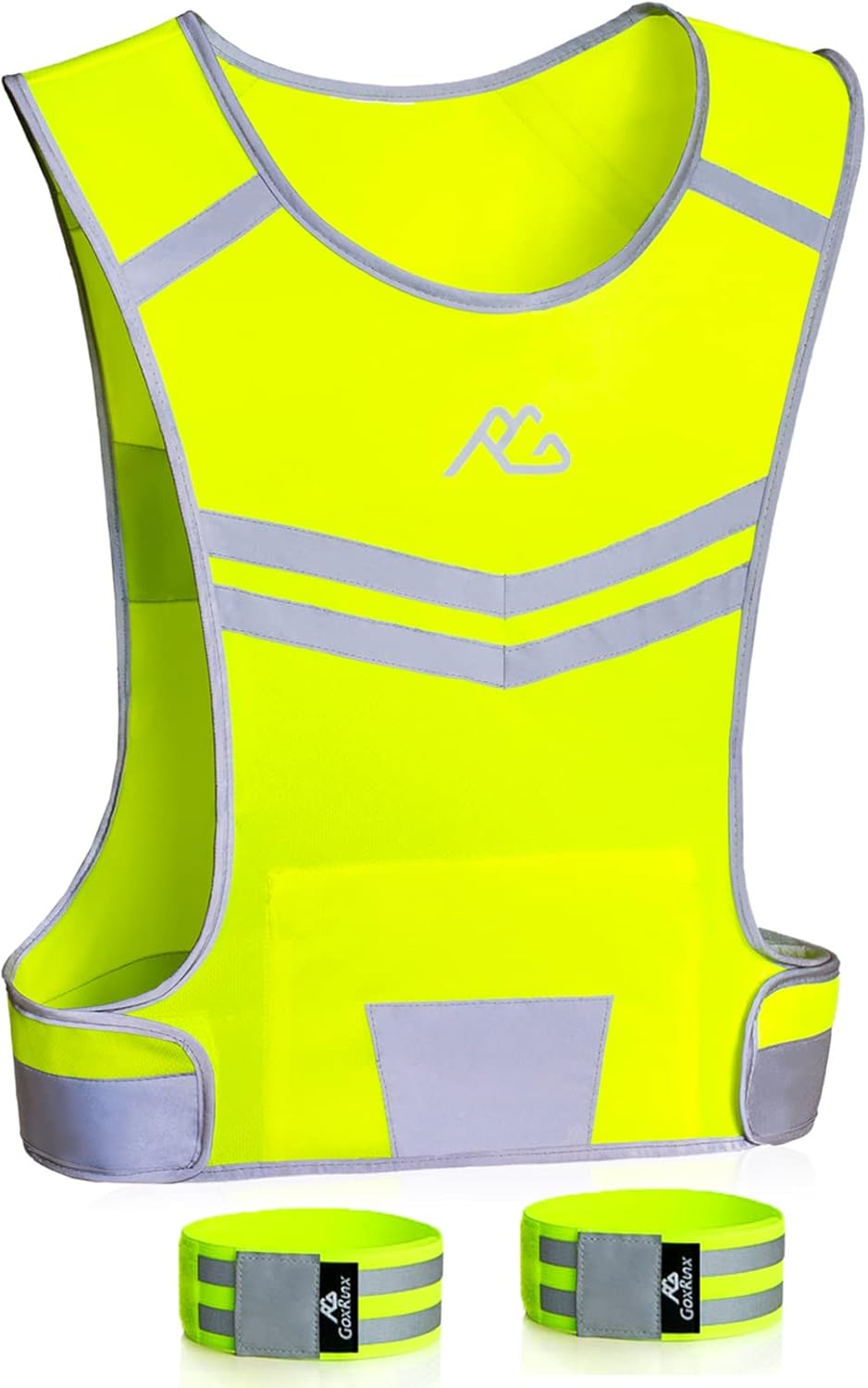 GoxRunx Reflective Safety Vest - Be Seen at Night! – GearMustHave