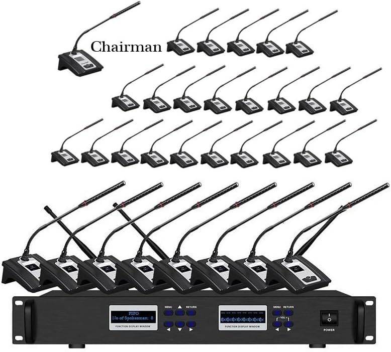 Premium Wireless Conference Mic System - Crystal-Clear Sound ...