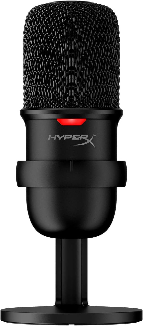 HyperX SoloCast USB Mic - Tap-to-Mute Sensor for Gaming – GearMustHave