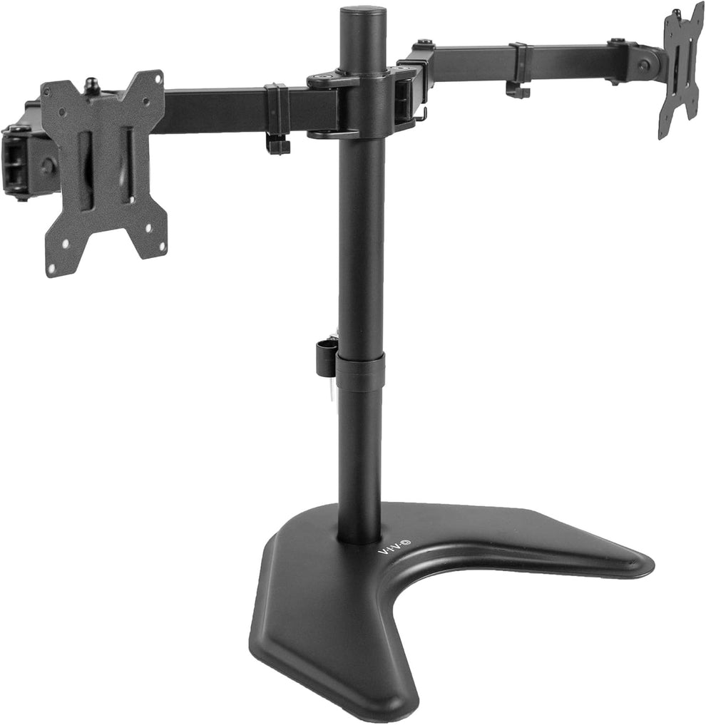 VIVO Dual Monitor Stand: Fully Adjustable for 2 Screens up to 32 Inch ...