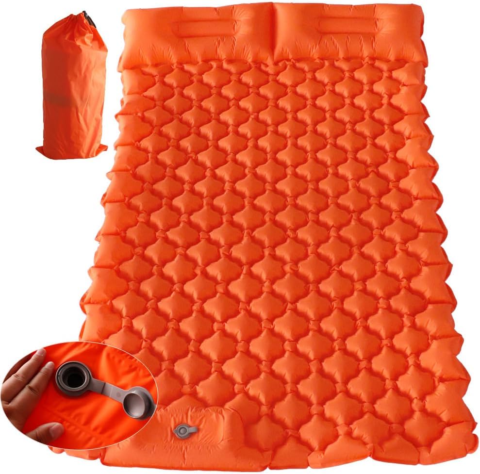 Ultra-Comfy Camping Pad with Built-In Pump – GearMustHave
