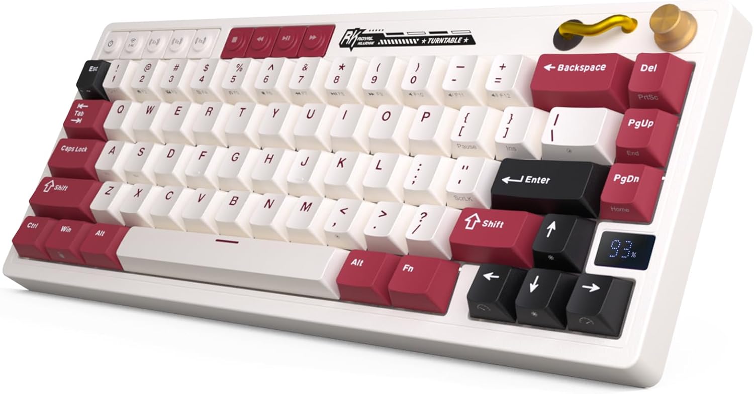 Wireless Mechanical Keyboard: Tri-Mode with Cream Switch – GearMustHave