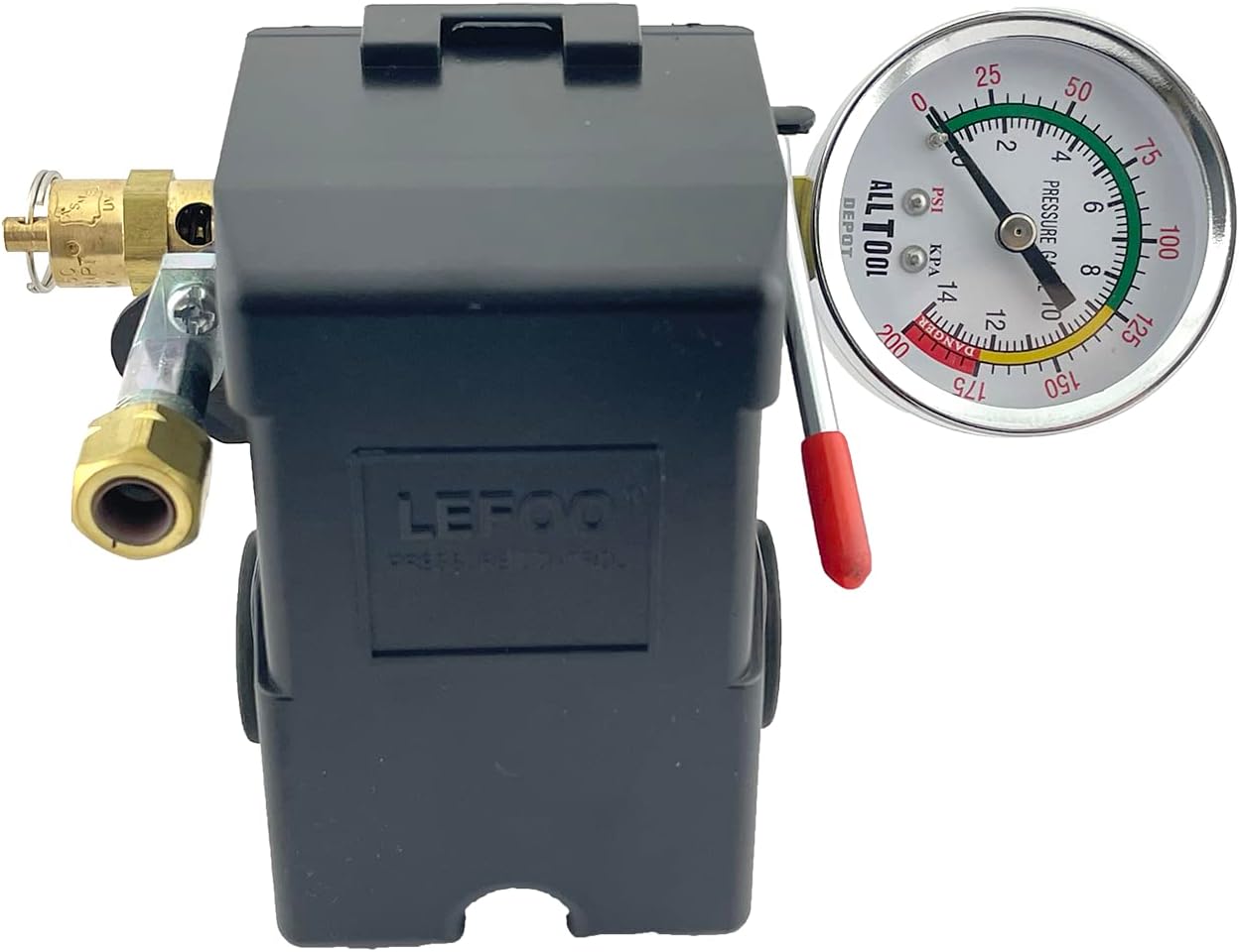 High Flow Pressure Switch w/ Pop Off Valve – GearMustHave