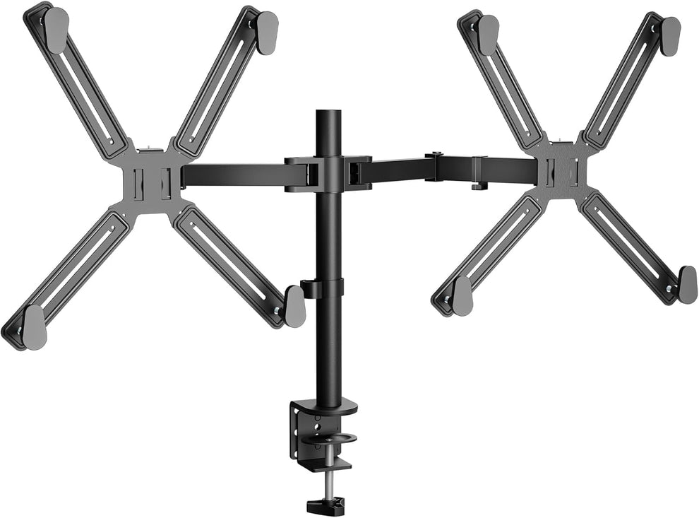 WALI Dual Monitor Arm Mount - Space-Saving Solution for 27 Screens ...