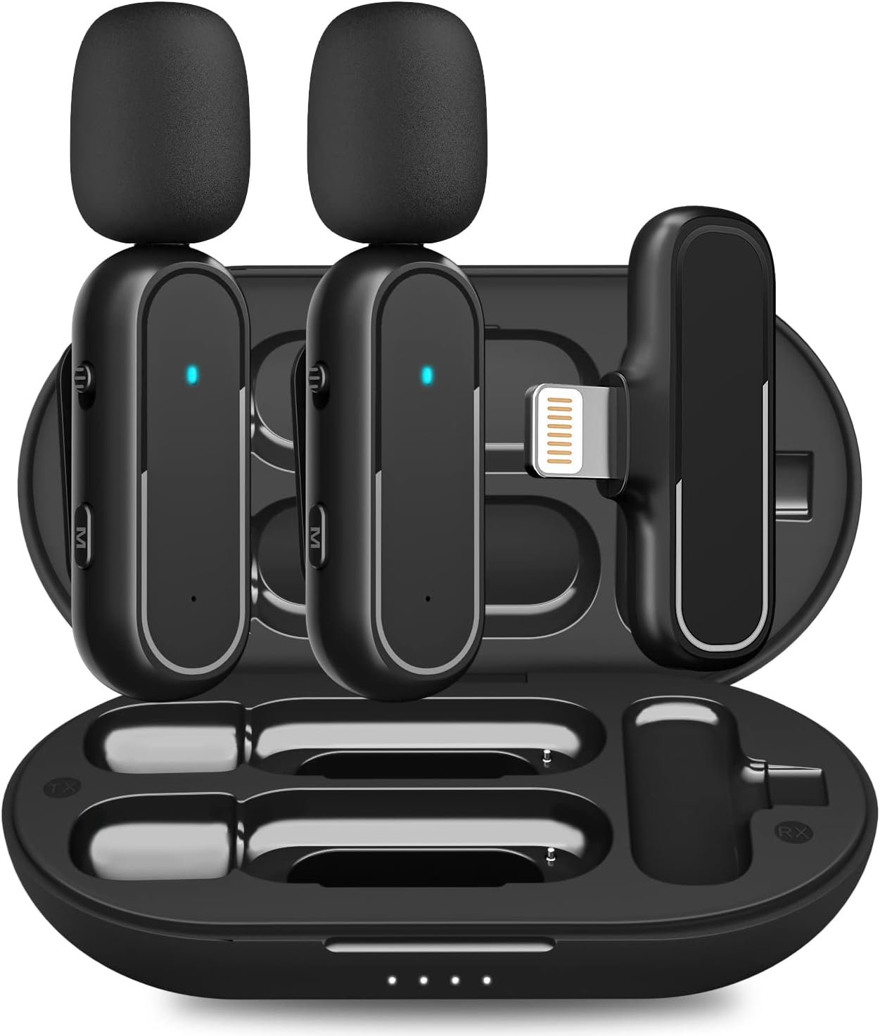 Low Delay Wireless Lapel Mic for iPhone - Crystal Clear Sound ...