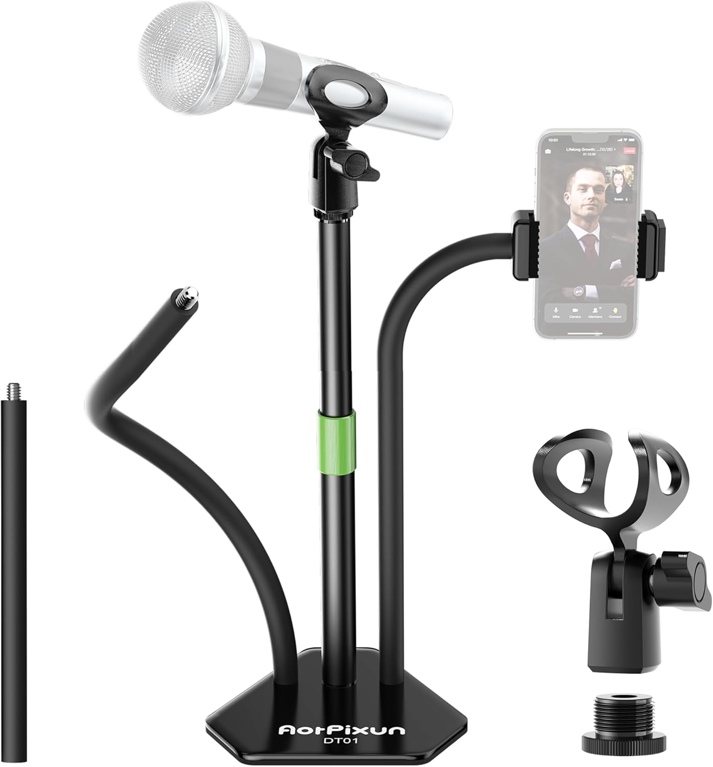 Adjustable Desktop Mic Stand for Blue Yeti - AorPixun – GearMustHave