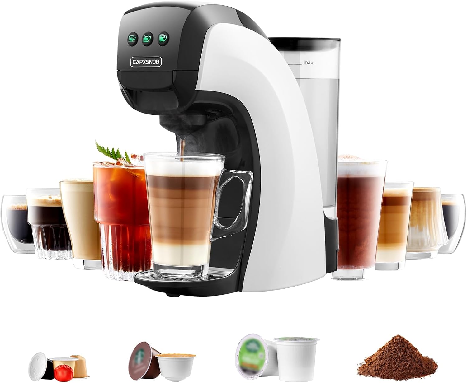 CAPXSNOB: All-In-One Espresso & Coffee Machine – GearMustHave