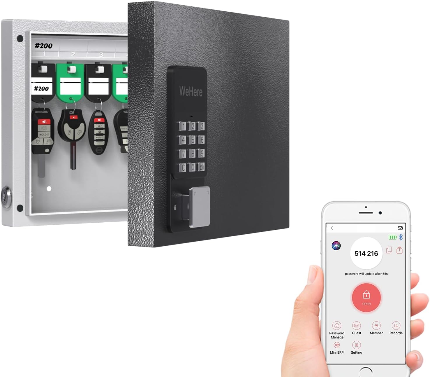 WeHere Smart Key Cabinet - Secure Key Management – GearMustHave