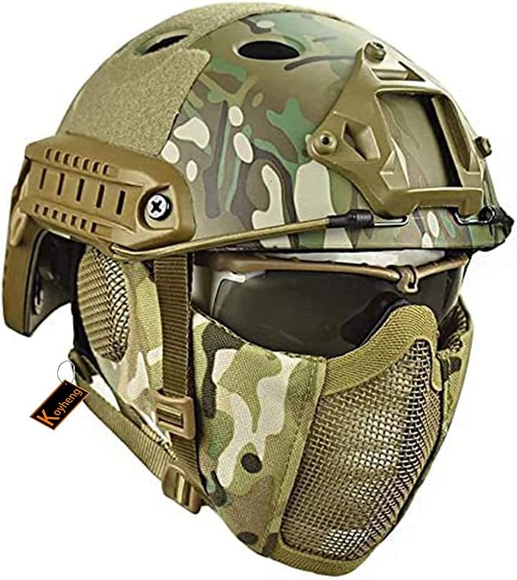 Tactical Fast Helmet Set - All-in-One Protection – GearMustHave