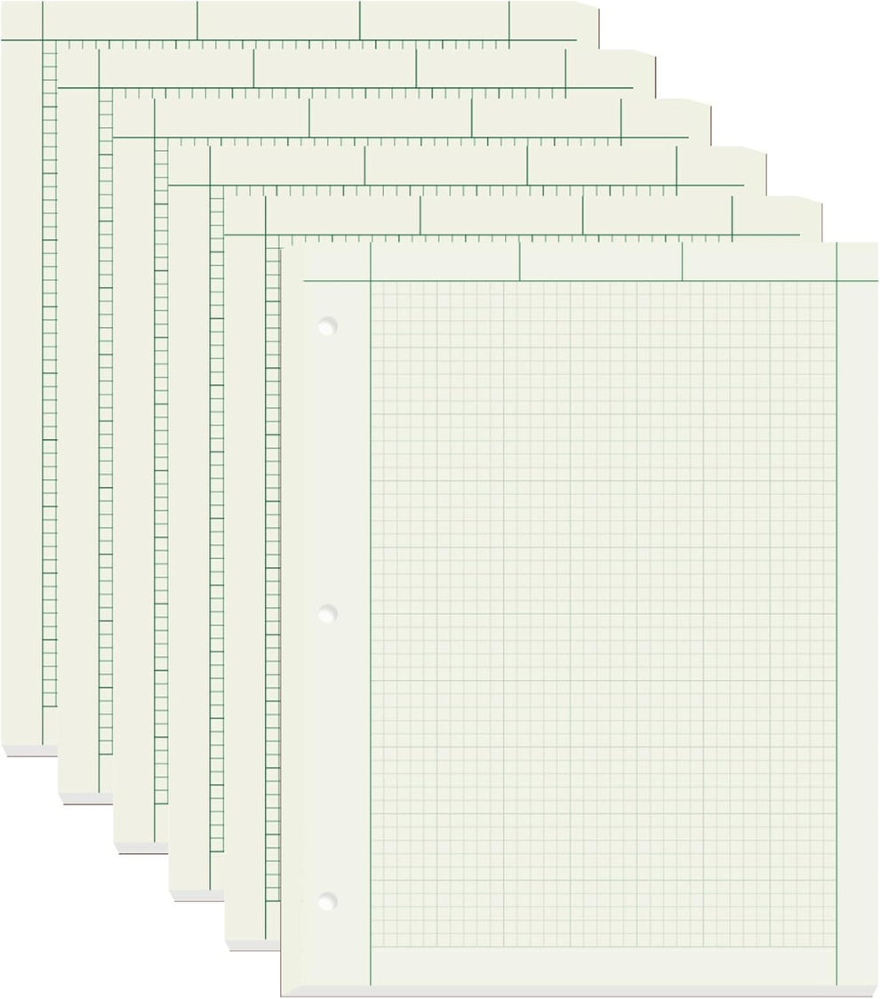 600 Sheets 8.5x11 Engineering Graph Paper Set – GearMustHave