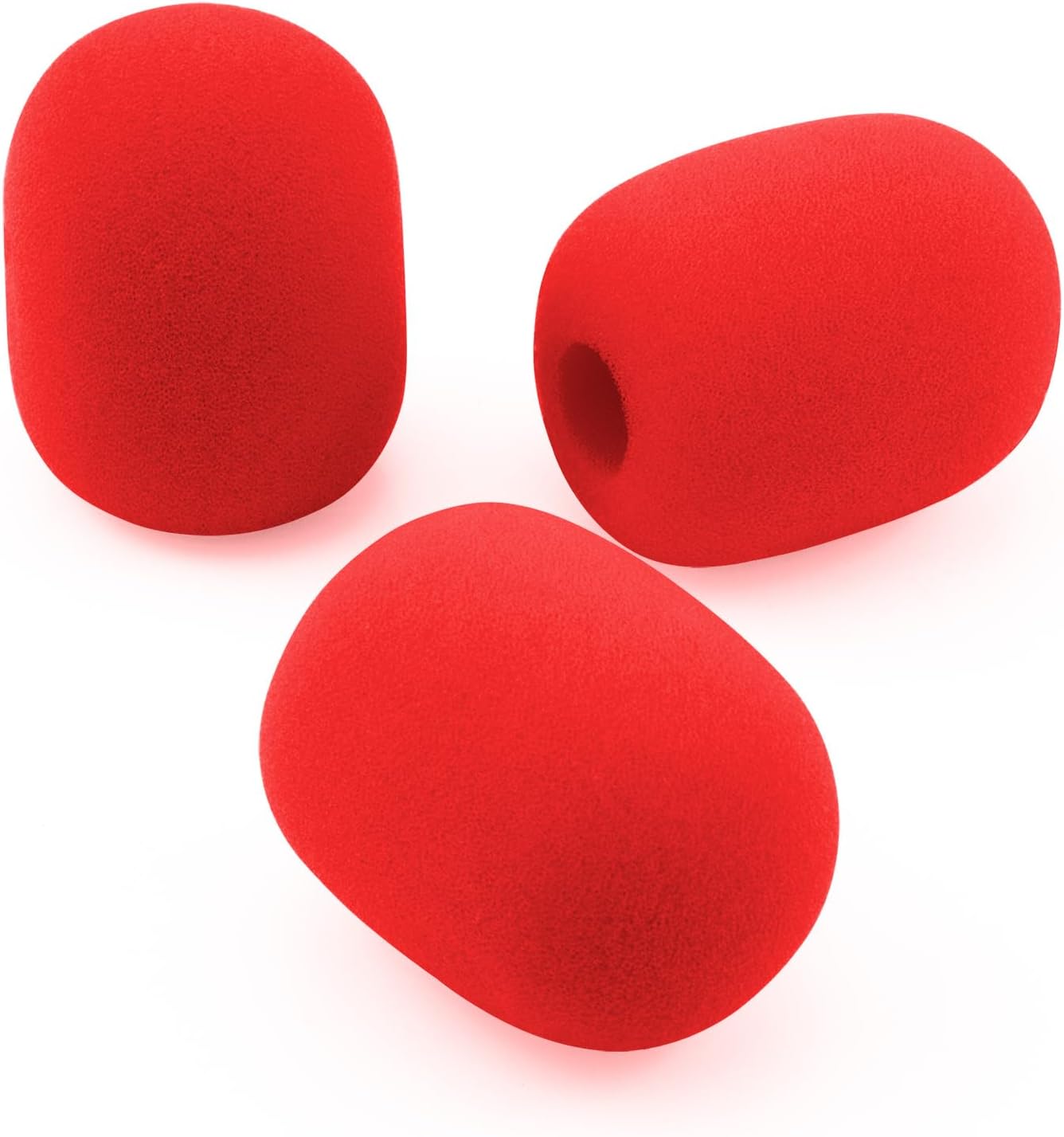 3-Pack Red Mic Foam for HyperX Headsets – GearMustHave
