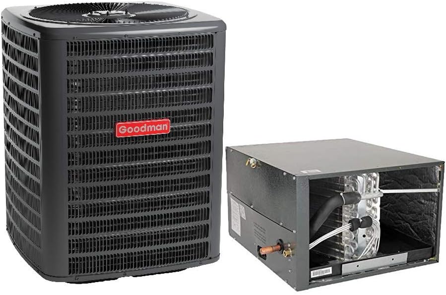Efficient Cooling Bundle: Goodman 3.5 Ton Air Conditioner with Horizon ...