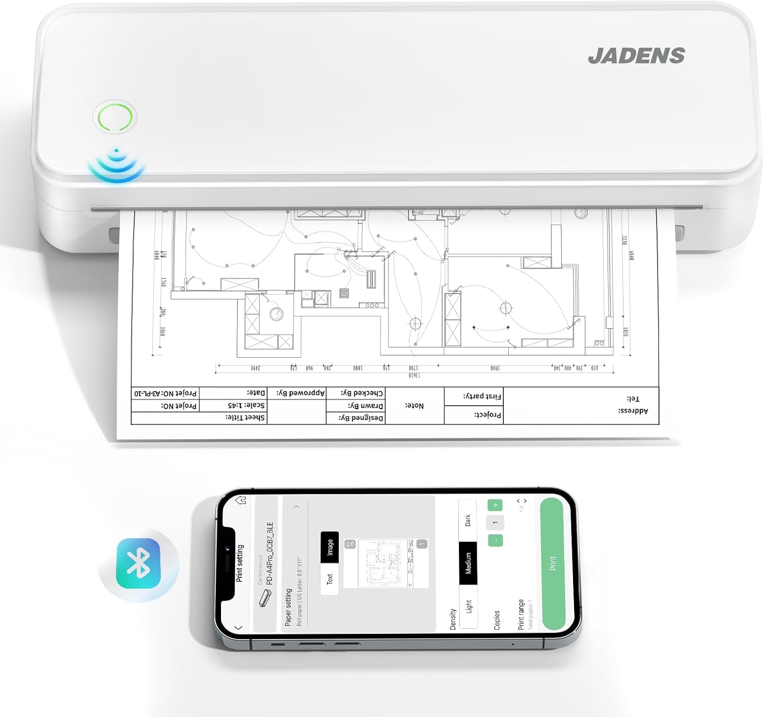 Portable Thermal Printer for Travel - Print Anywhere! – GearMustHave