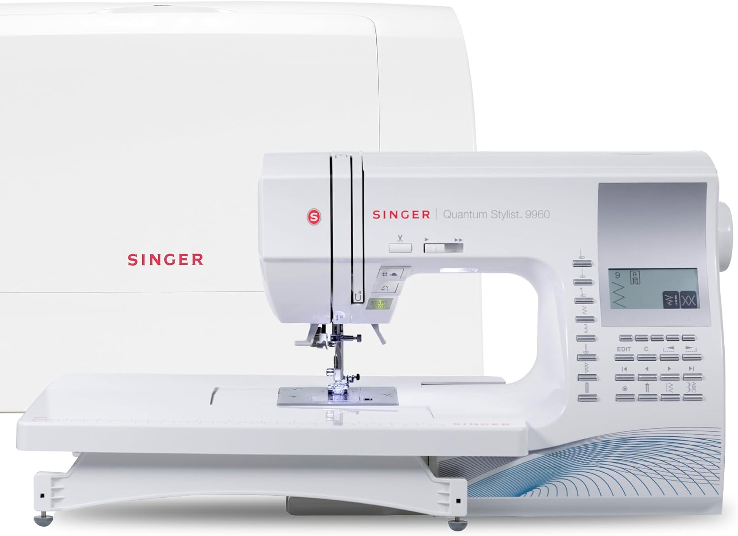 SINGER 9960 Computerized Sewing Machine | 600 Stitches & High-End Cont ...