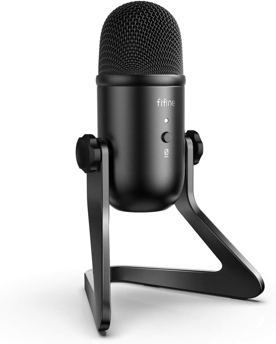 FIFINE USB Podcast Mic: Pro-Quality Sound – GearMustHave