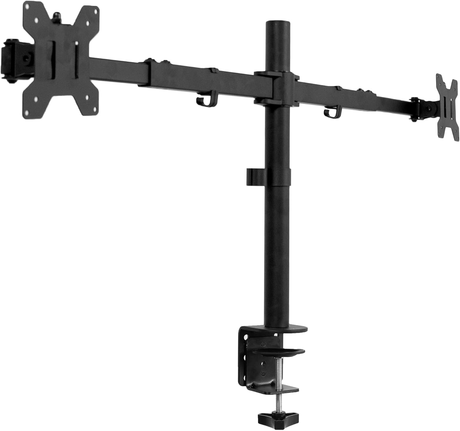 VIVO Premium Dual Ultra Wide 27-38 Monitor Mount: Heavy Duty Telescopi ...