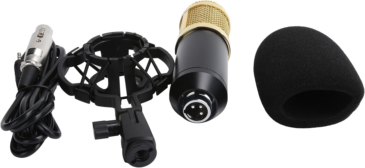 Nikou USB Condenser Mic: Crystal-clear Sound for Live Streaming ...
