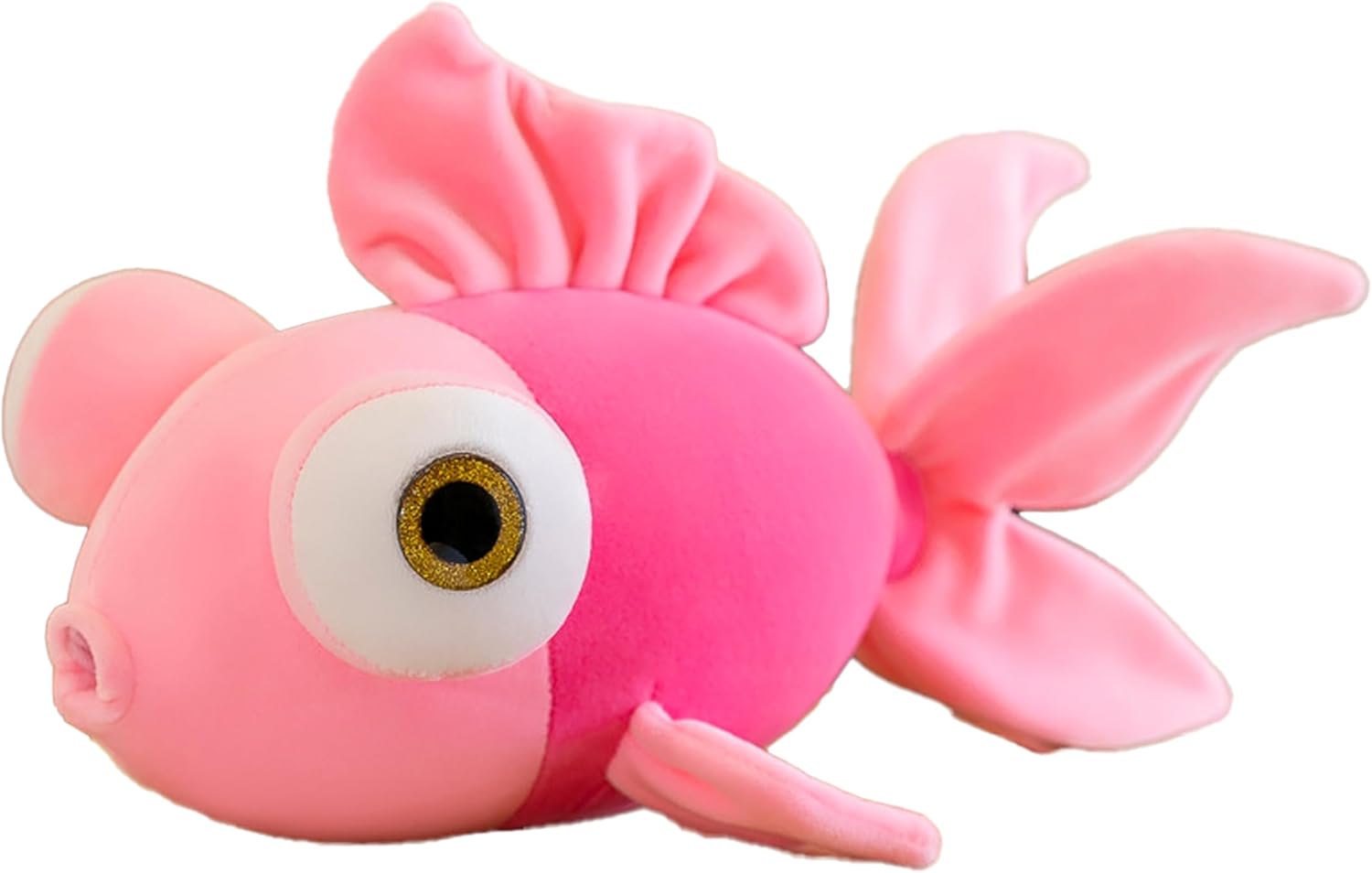 Soft Pink Goldfish Plush: Adorable Ocean Decor! – GearMustHave