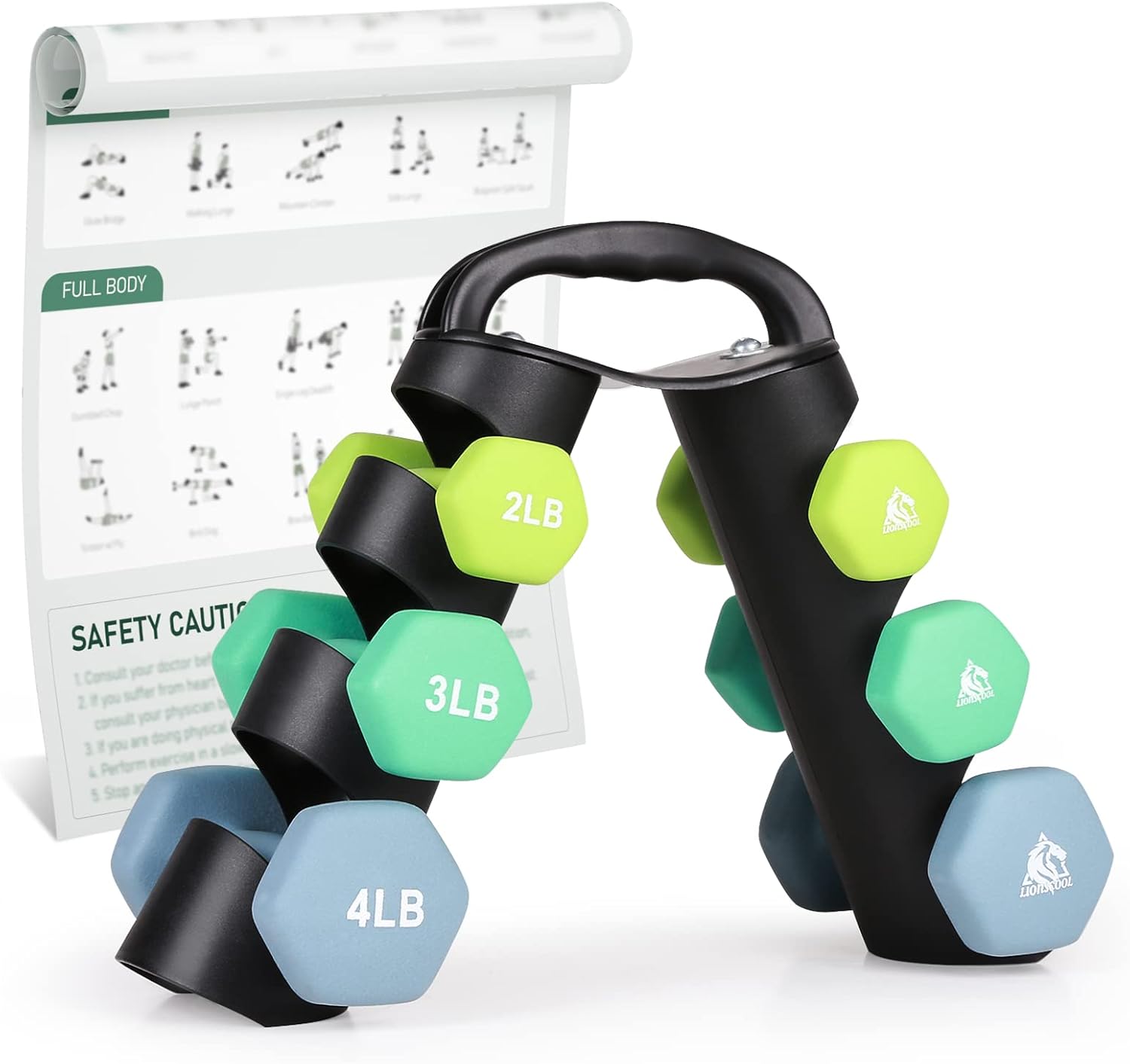 Overview - Neoprene Coated Dumbbell Set for Stronger Workouts ...