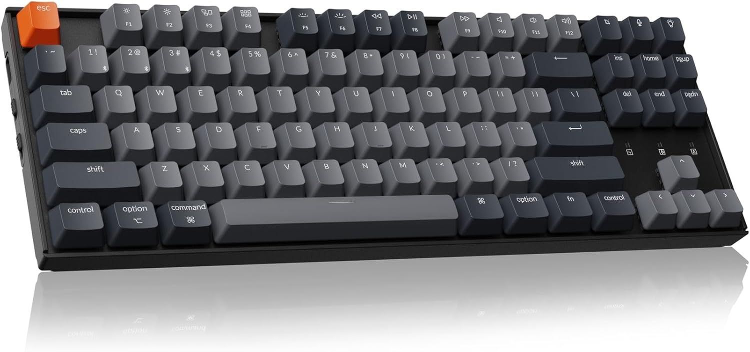 Keychron K8: Wireless Mac Keyboard, Gateron G Red Switch – GearMustHave