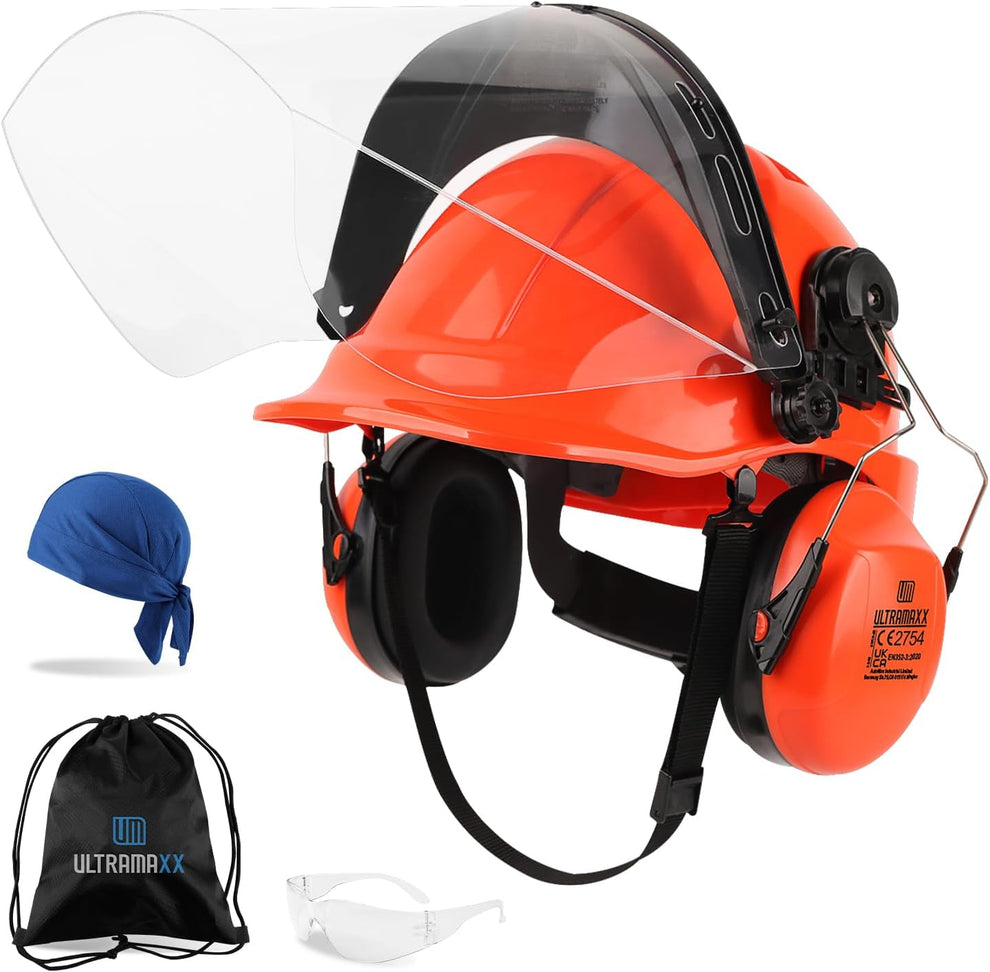 UM ULTRAMAXX 6-in-1 Chainsaw Safety Helmet – GearMustHave