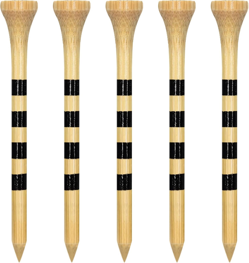 Zivisk Wooden Golf Tees - Variety Pack of 100 | Multiple Sizes & Color ...