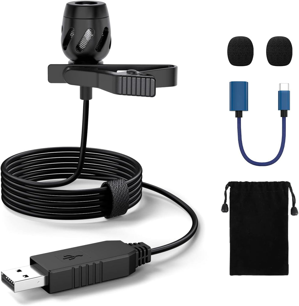 KMAG USB Lavalier Mic - Clear Sound for YouTube – GearMustHave