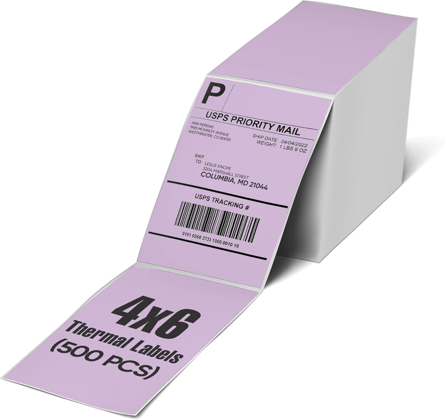 Waterproof 4x6 Thermal Shipping Labels - 500 Sheets – GearMustHave
